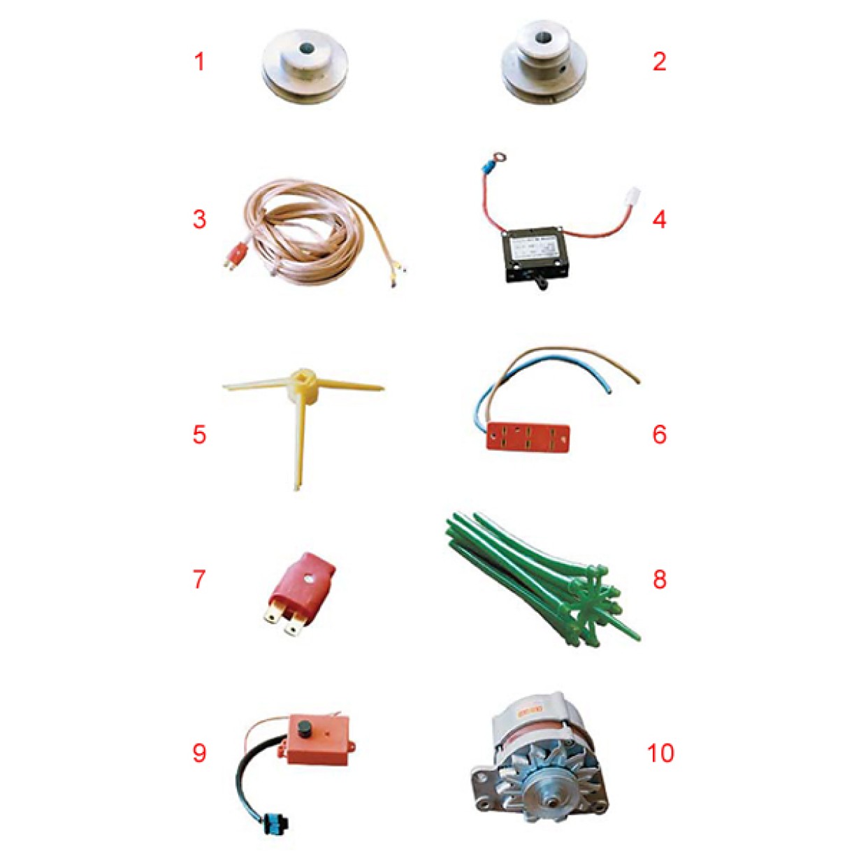 Harvesters' spare parts