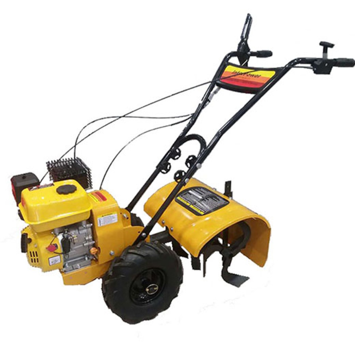 Σκαπτικό βενζίνης Interpower 902 με συρόμενη φρέζα