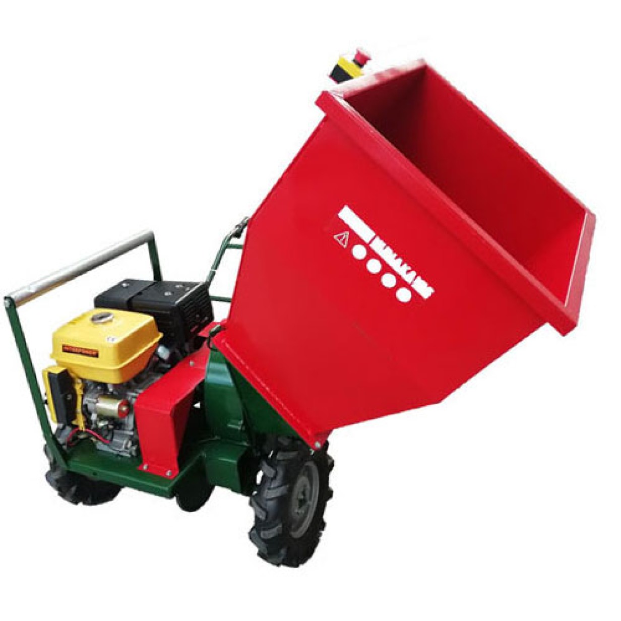 Wood chipper SIk Kyriakakis with Interpower 15hp electric starter