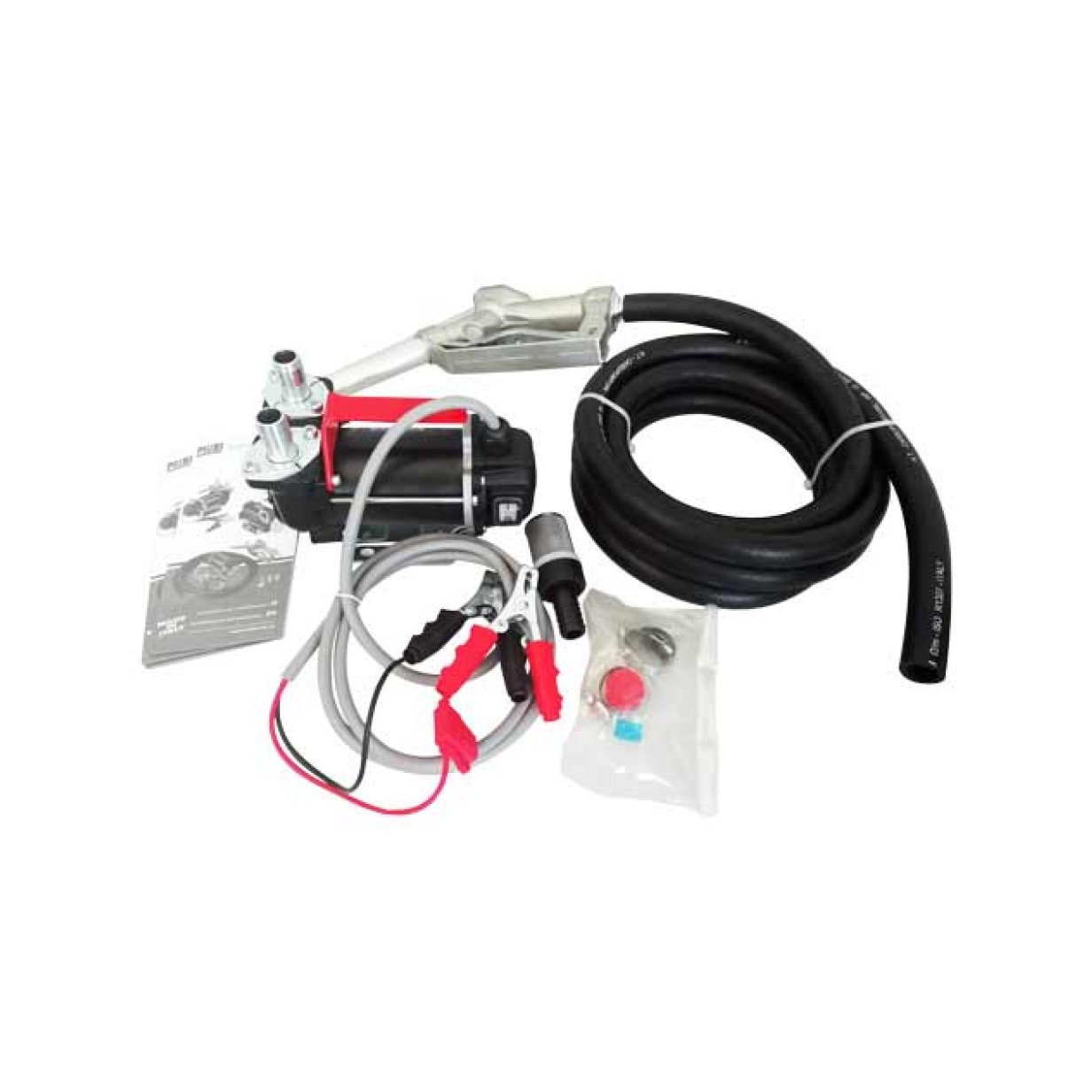 Αντλία πετρελαίου 12Volt Ιταλίας με πιστόλι αλουμινίου & σωλήνα, πλήρης