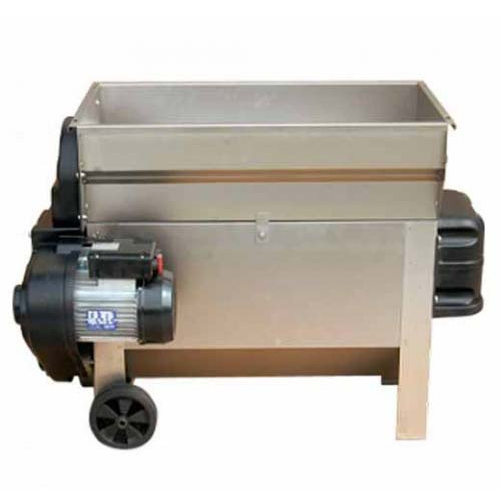 Grifo DVEP20I INOX 2hp electric opening grape crusher with separator