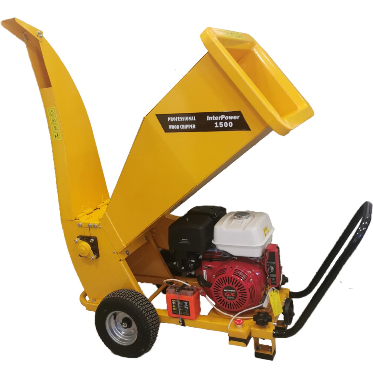 Θρυμματιστής κλαδιών βενζίνης HONDA GX390 Interpower 1500 με ΜΙΖΑ ...